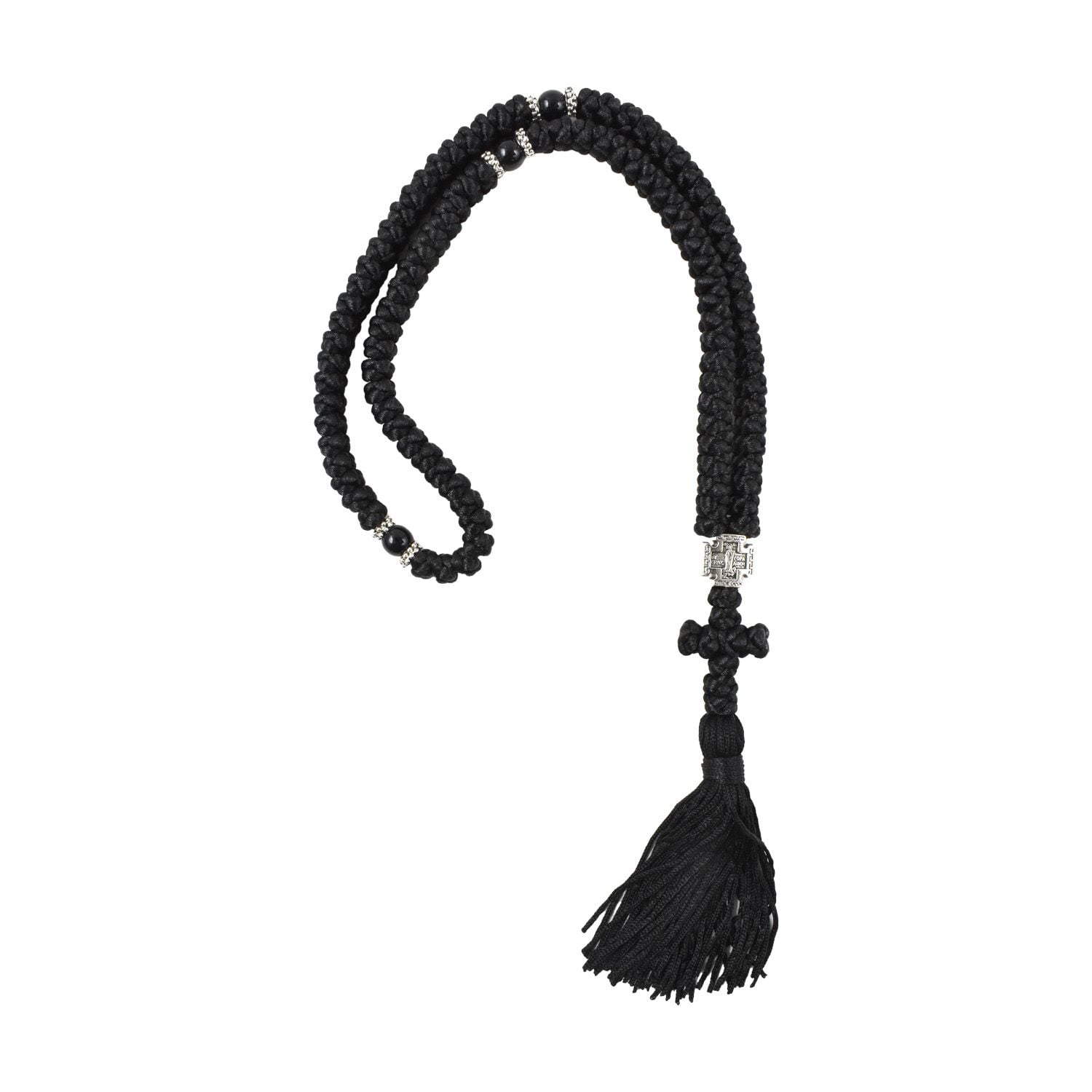 Silk Prayer Rope 100 Knots Mount Athos Handmade Traditional