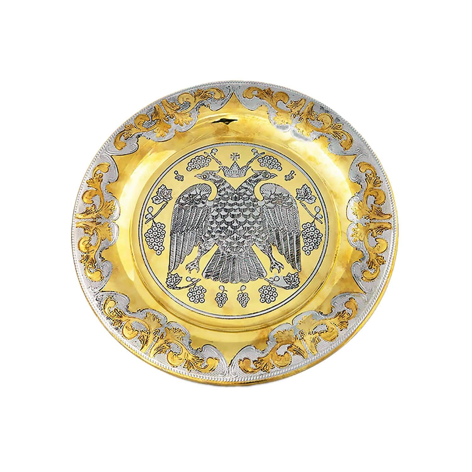 Handmade Monastic Greek Orthodox Two Tone Disk